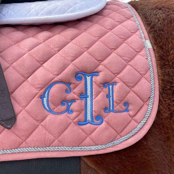 Personalized Jump Saddle Pad - Etsy