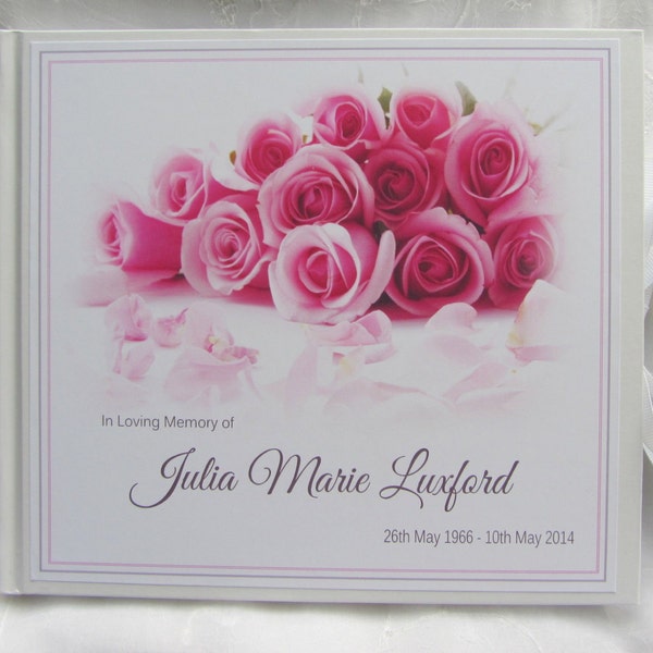 Personalised Condolence Book Etsy UK personalised-condolence-book-etsy-uk