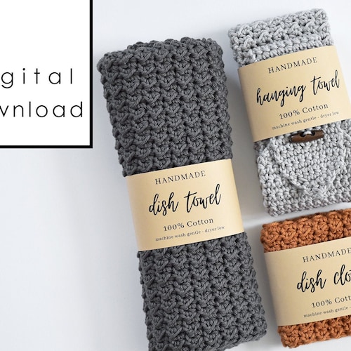 Handmade Dish Set Wrap Labels PDF Digital Download - Etsy