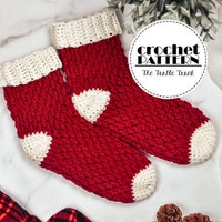 Socks Slippers Pattern PDF • Easy Crochet Sock Tutorial • Beginner ...