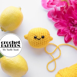 Little Lemon Crochet Pattern PDF Download Amigurumi Lemon | Etsy