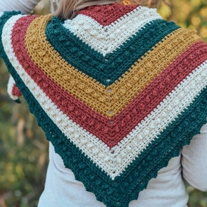 Picot Triangle Scarf Crochet Pattern - Crochet Triangle Scarf Pattern ...