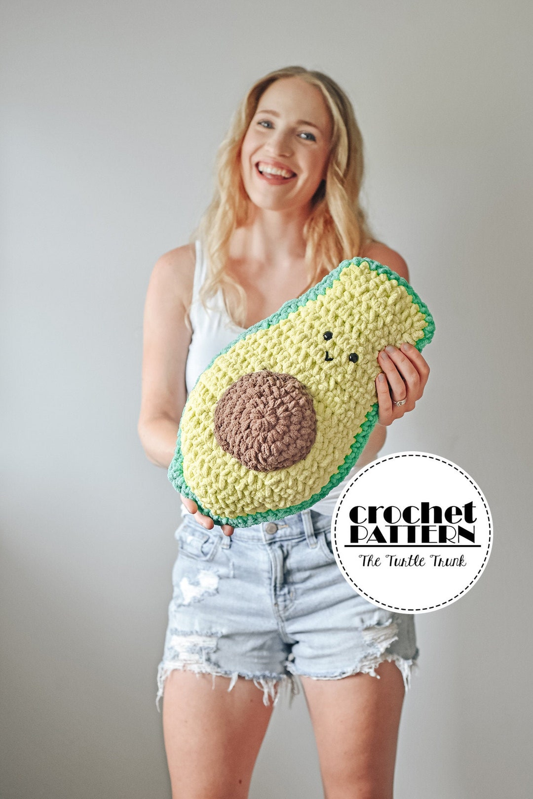 Avocuddler Mini Crochet Pattern, Crochet Avocado Pattern, Digital ...