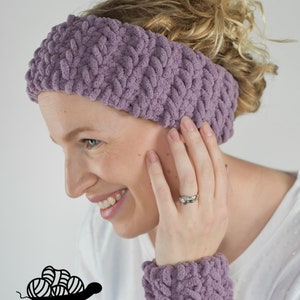 Spa Headband and Wristband Crochet Pattern - Crochet Spa Set Pattern ...