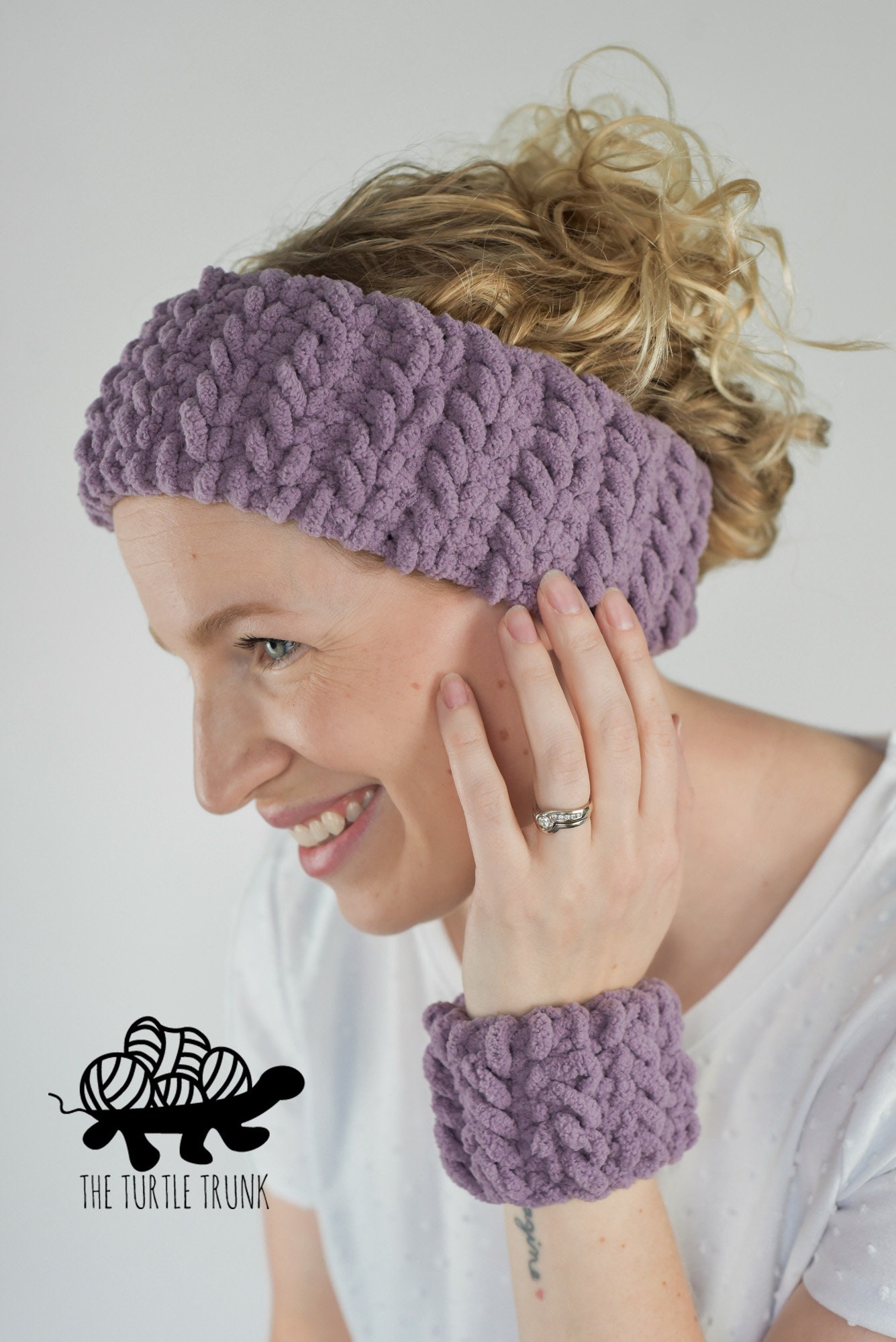 Spa Headband and Wristband Crochet Pattern - Crochet Spa Set Pattern ...