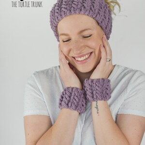 Spa Headband and Wristband Crochet Pattern - Crochet Spa Set Pattern ...