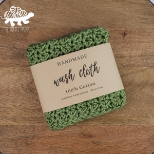 Handmade Bath Set Wrap Labels - Face Cloth Label, Wash Cloth Label ...