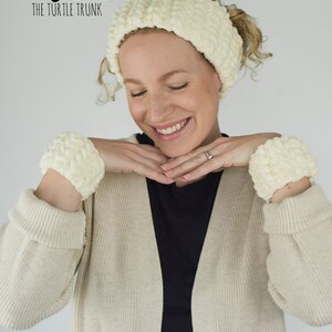 Spa Headband and Wristband Crochet Pattern - Crochet Spa Set Pattern ...