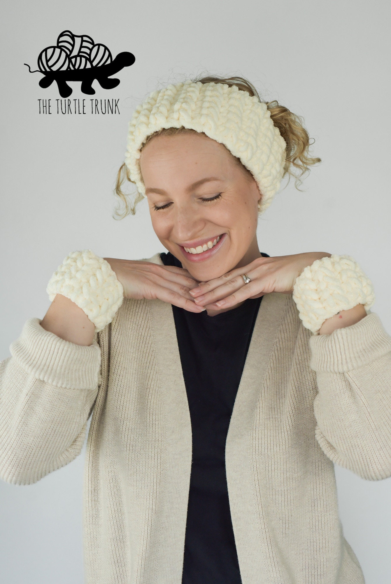 Spa Headband and Wristband Crochet Pattern - Crochet Spa Set Pattern ...