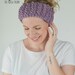 Spa Headband and Wristband Crochet Pattern - Crochet Spa Set Pattern ...