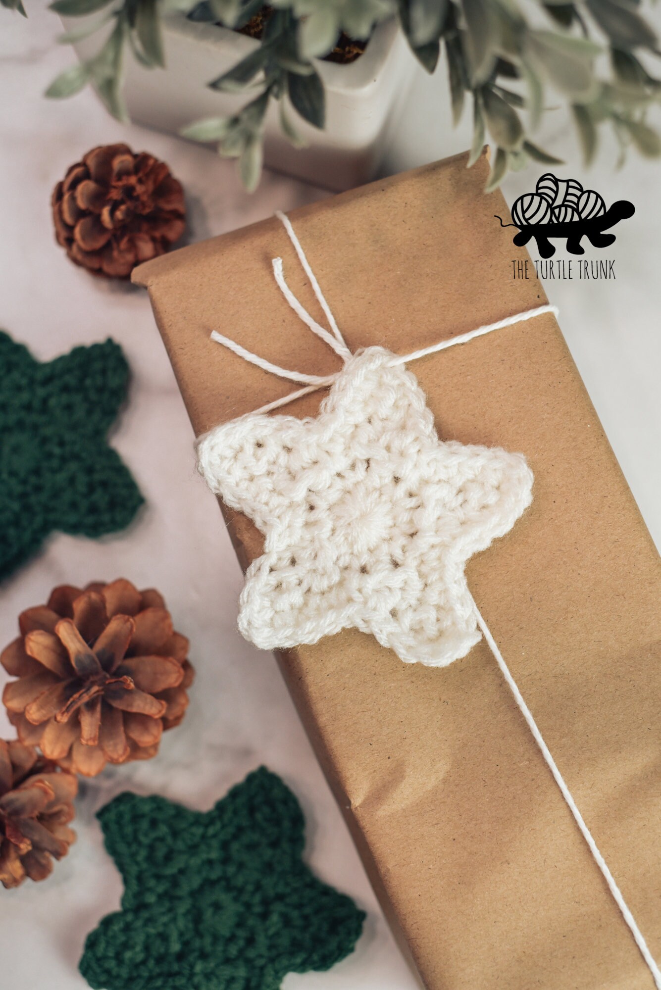 Star Crochet Pattern Crochet Star Appliqué and Tree Ornament - Etsy