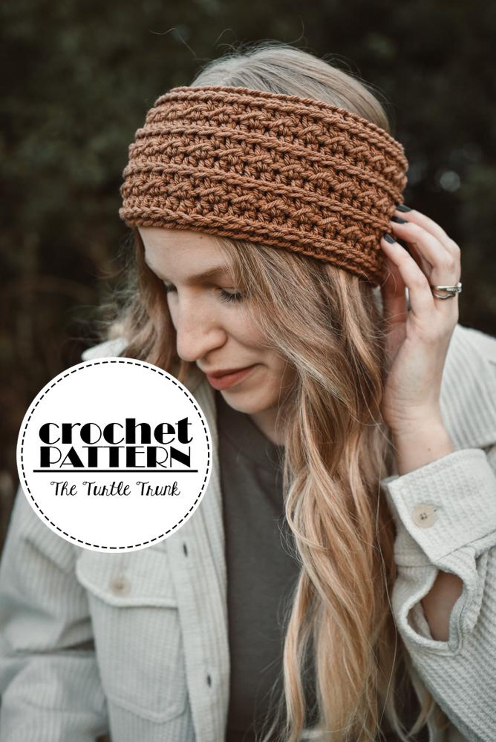Basic Ridge Headband Crochet Pattern - PDF Digital Download - Beginner ...