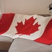 Canadian Flag Blanket Crochet Pattern - Crochet Canadian Flag Blanket ...