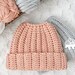 Easy Breezy Chunky Bun Beanie Crochet Pattern - Bulky Messy Bun Hat ...