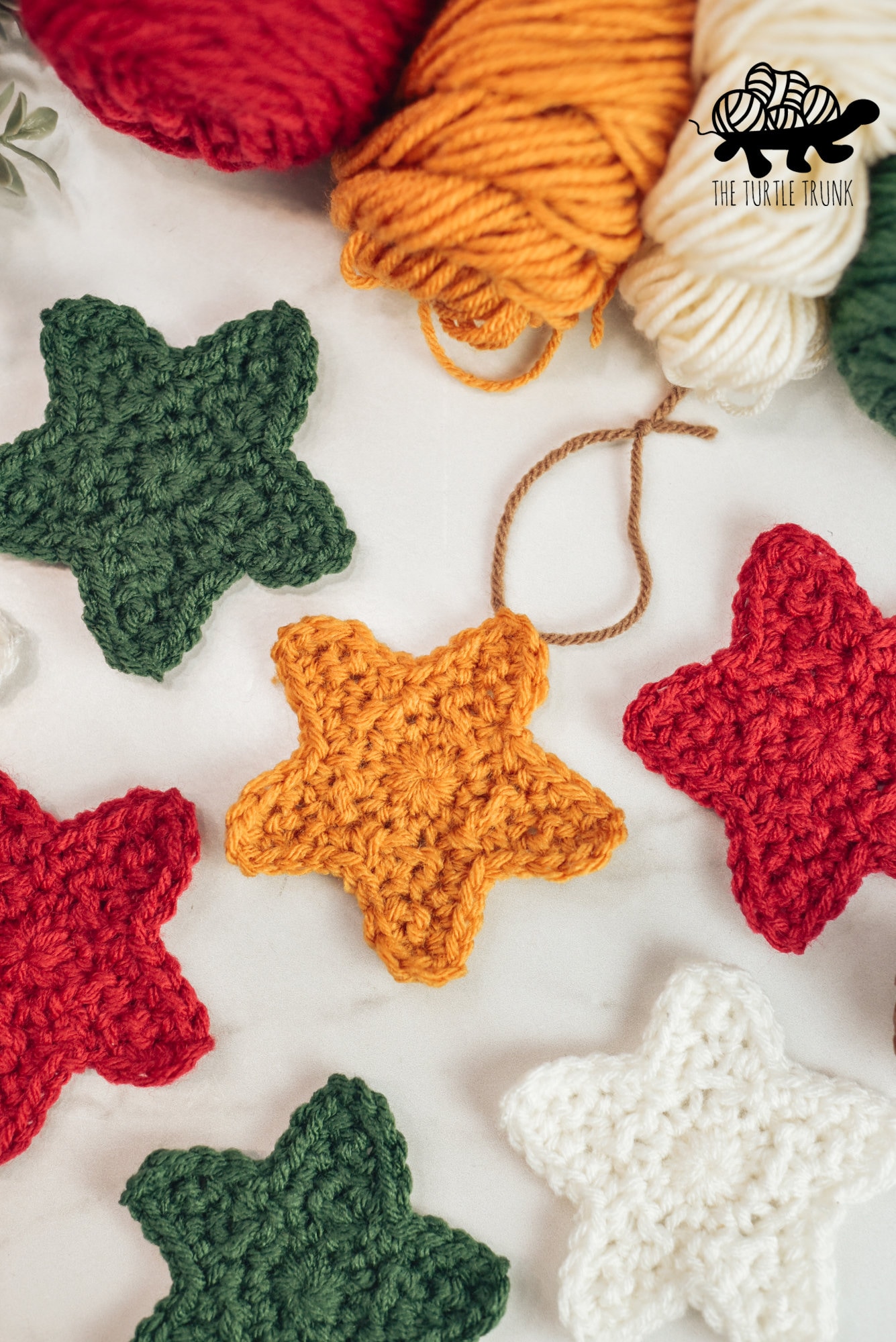 Star Crochet Pattern Crochet Star Appliqué and Tree Ornament - Etsy