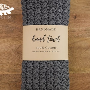 Handmade Bath Set Wrap Labels - Face Cloth Label, Wash Cloth Label ...