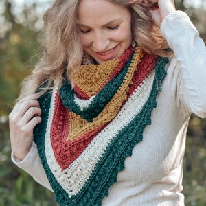Picot Triangle Scarf Crochet Pattern - Crochet Triangle Scarf Pattern ...