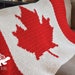 Canadian Flag Blanket Crochet Pattern - Crochet Canadian Flag Blanket ...