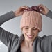 Easy Breezy Chunky Bun Beanie Crochet Pattern - Bulky Messy Bun Hat ...