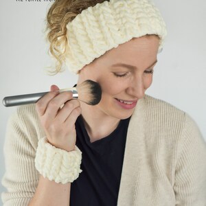 Spa Headband and Wristband Crochet Pattern - Crochet Spa Set Pattern ...