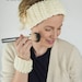 Spa Headband and Wristband Crochet Pattern - Crochet Spa Set Pattern ...