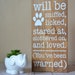 Dog Lover Wood Sign, Wood Sign, Square Dog Signs, Pet Lover Sign ...
