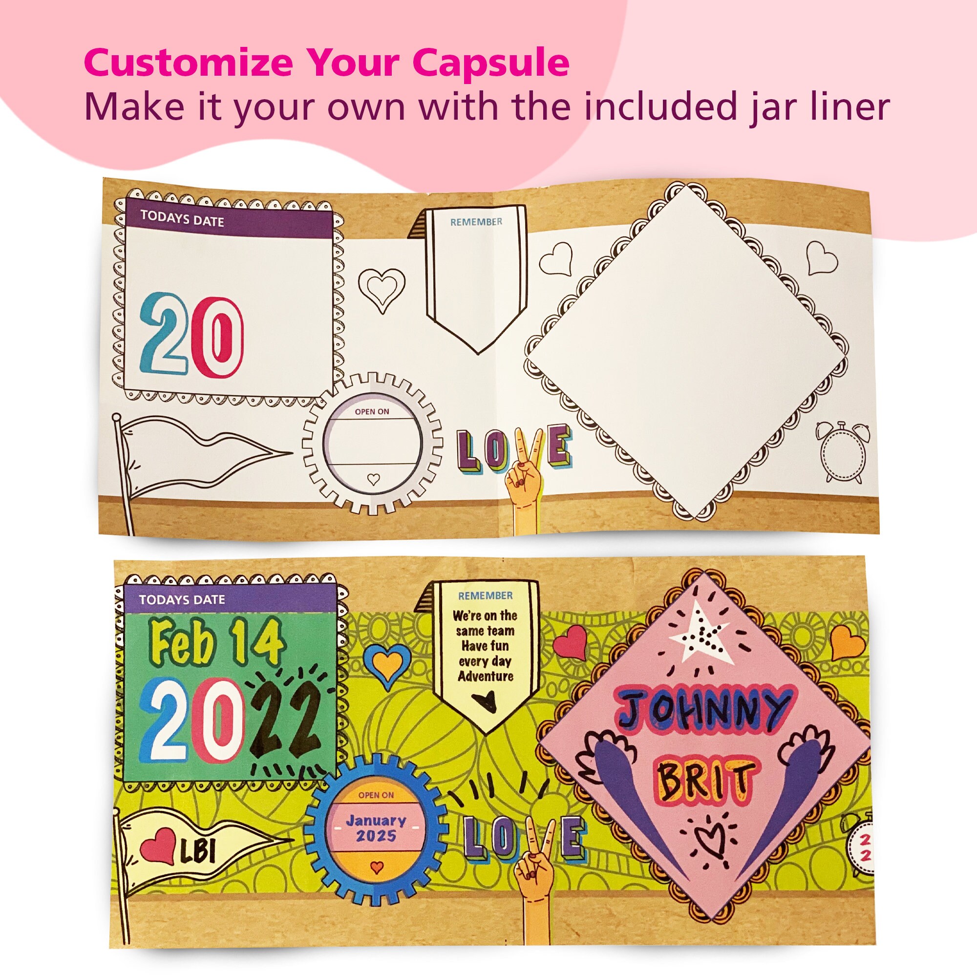 Couple's Time Capsule. Date Night Idea. Date Night at Home. Vision ...