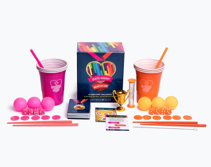 Date Night Olympics Game, Double Date, Minute to Win It, Couples Game ...