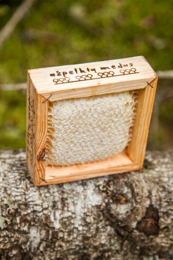 Raw Honey Comb uncut Wildflower Honeycomb Pure Natural Organic Honey ...