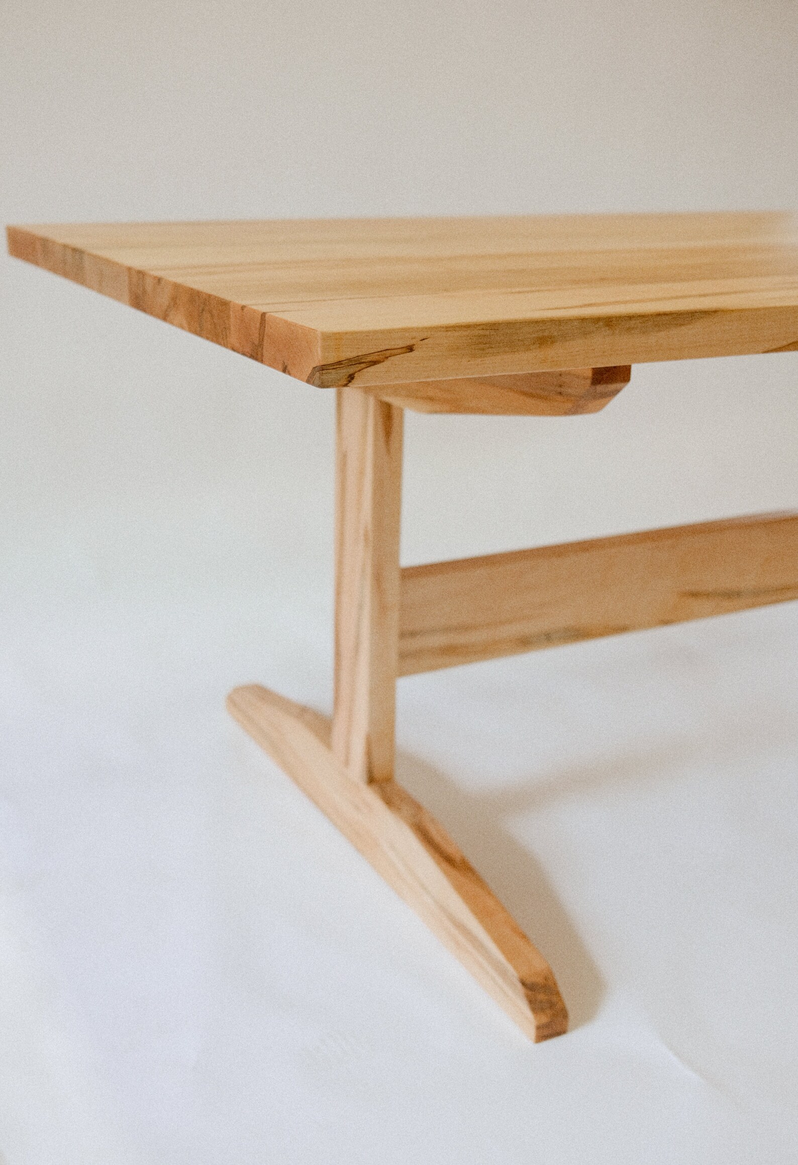 Modern Trestle Table - Etsy
