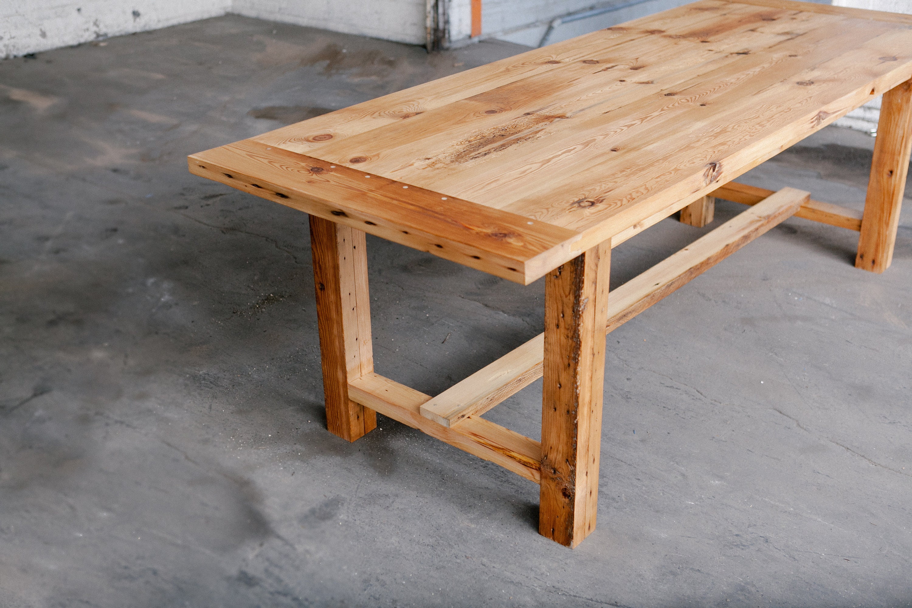 Reclaimed Harvest Table - Etsy