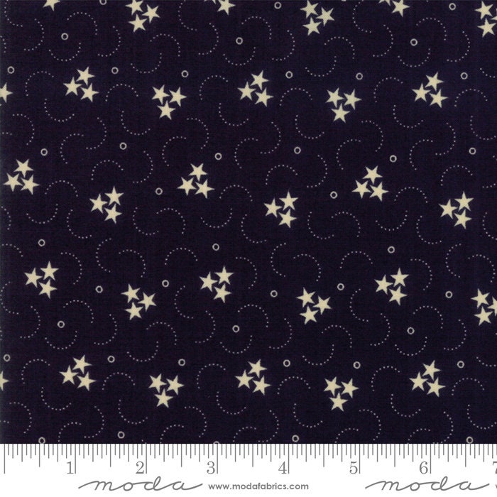 1261 16 / Fabric / Quilting Fabric / Moda / Star Stripe / Primitive ...