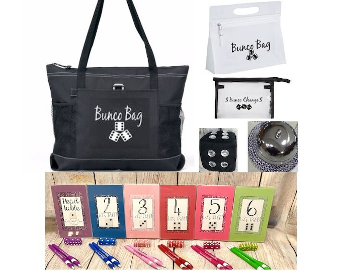 24 Person BASIC Bunco Starter Kit- You Choose the Colors! You Choose If ...