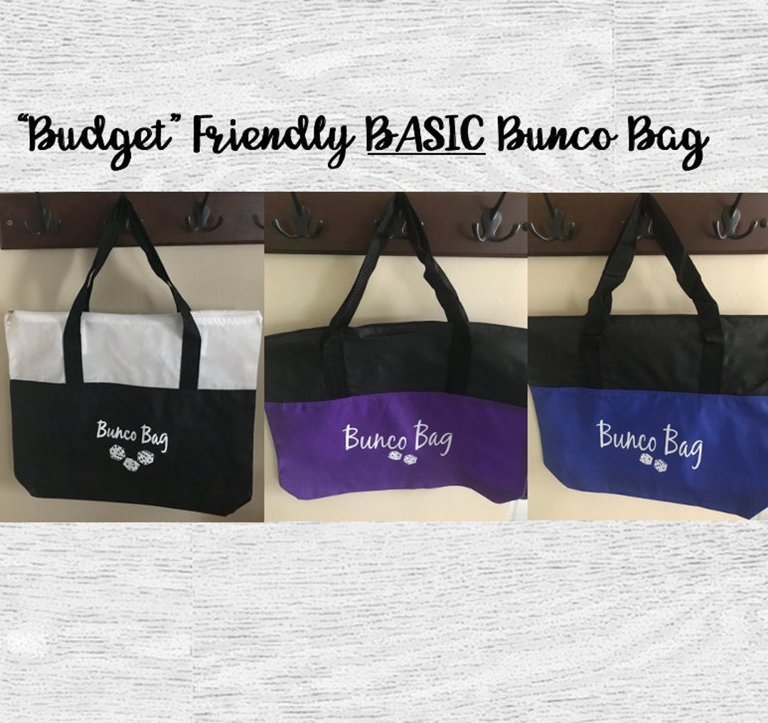 Basic Bunco Bag Budget Friendly Custom Printed Non-woven - Etsy