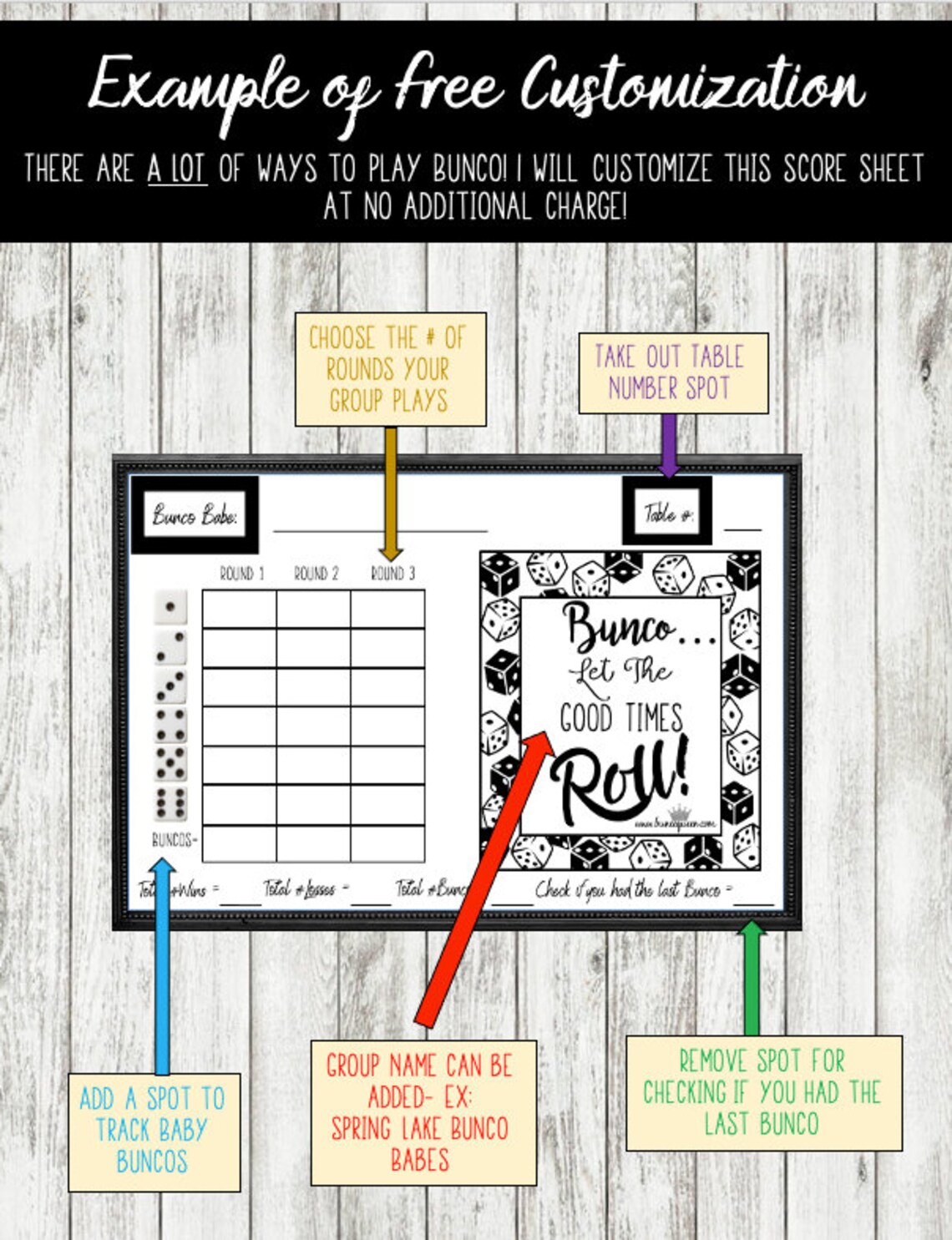 FREE Customization*** 90s Country Music Bunco Score Sheet Bundle Set W ...