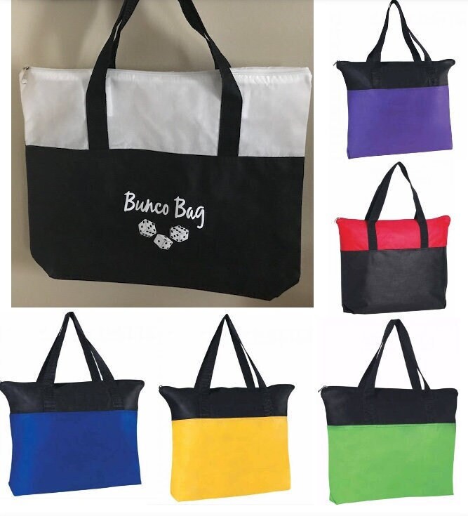 Basic Bunco Bag Budget Friendly Custom Printed Non-woven - Etsy