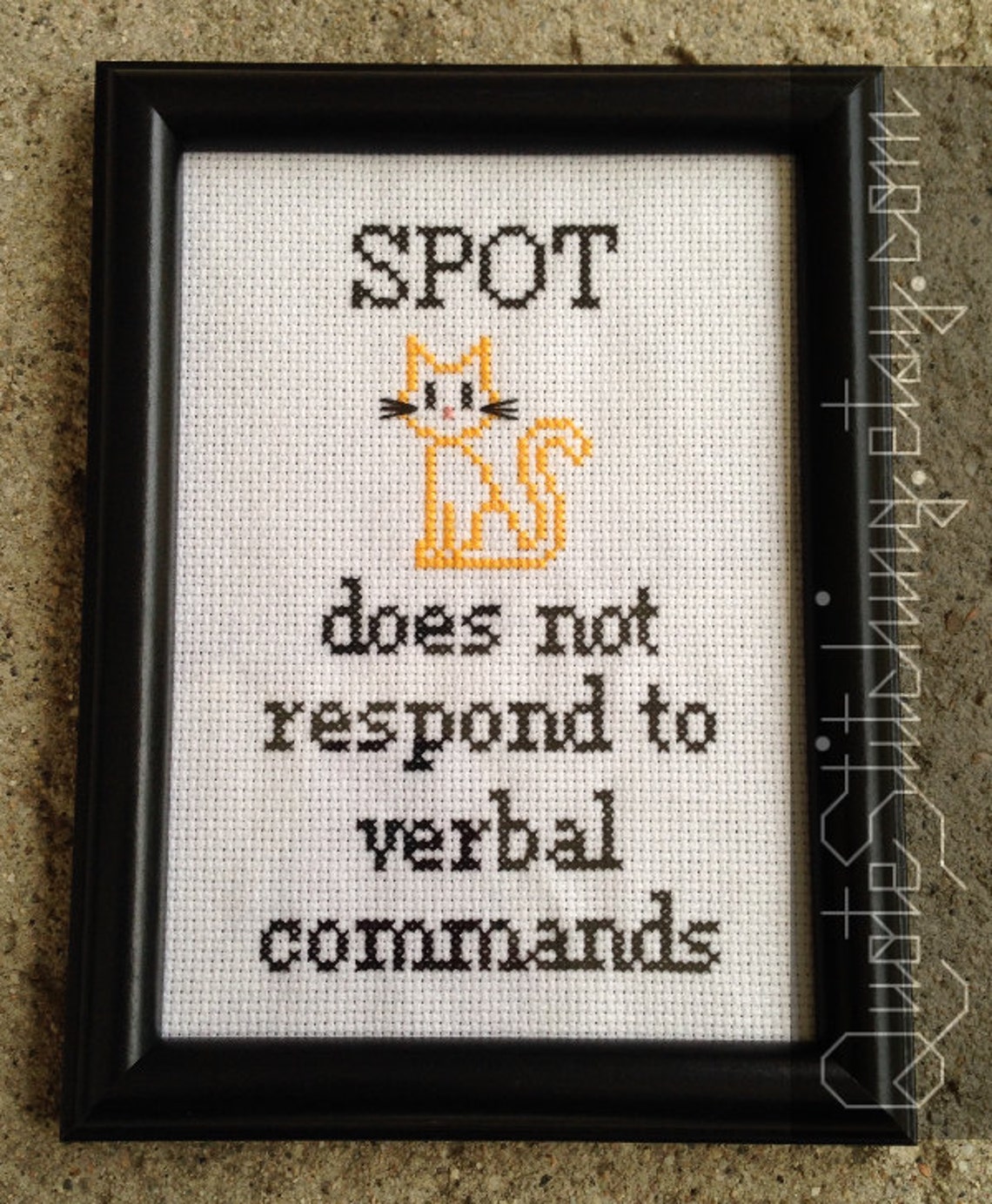 Spot Does Not Respond to Verbal Commands With BONUS Font | Etsy