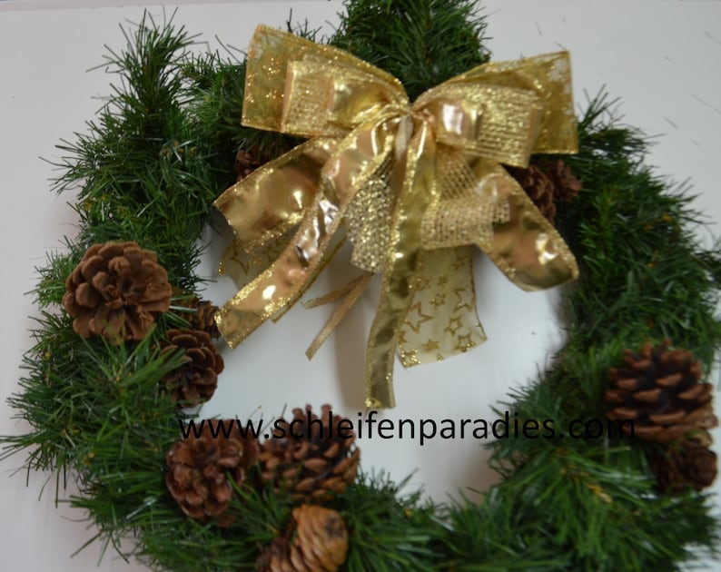 Mega Loop, Gold Ribbon, Organza, Honeymoon, Christmas Ribbon, Finishing ...