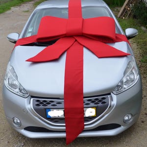 XXL - Mega Car 1 Meter Car Gift Bow and 10 Meters Extra Ribbon, Giant ...