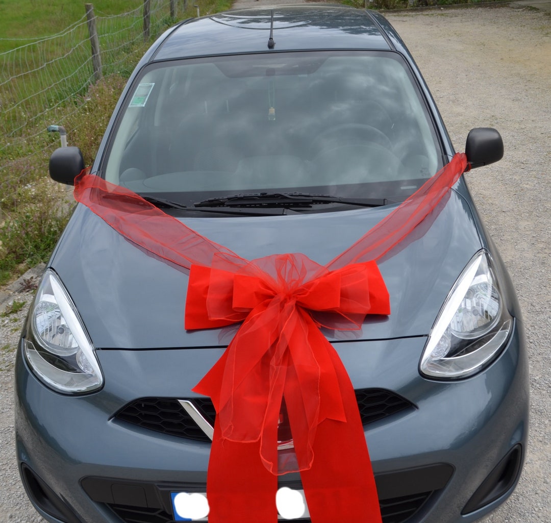 Giant Red Ribbon for Car or Large Gift - Etsy