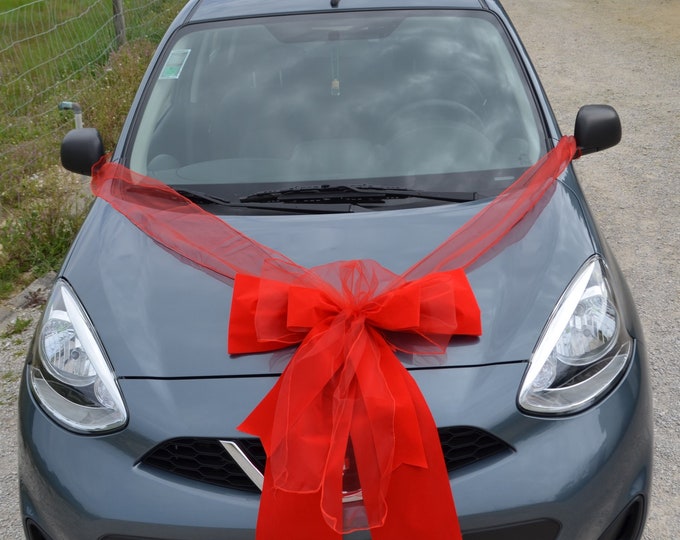 Giant Red Ribbon for Car or Large Gift - Etsy