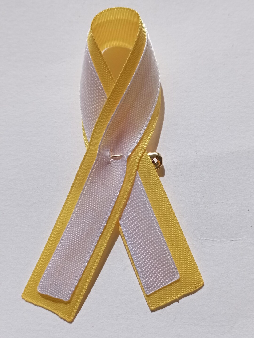 Awarennes Ribbon, Mourning Ribbon, Pin, Vatican Colors, Pope, Rome Trip ...