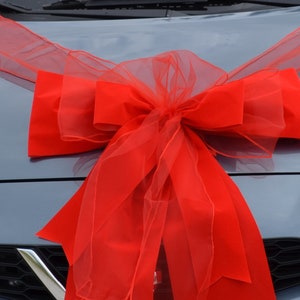Giant Red Ribbon for Car or Large Gift - Etsy