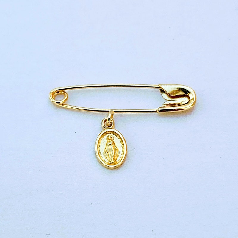 Virgin Mary Pin - Etsy