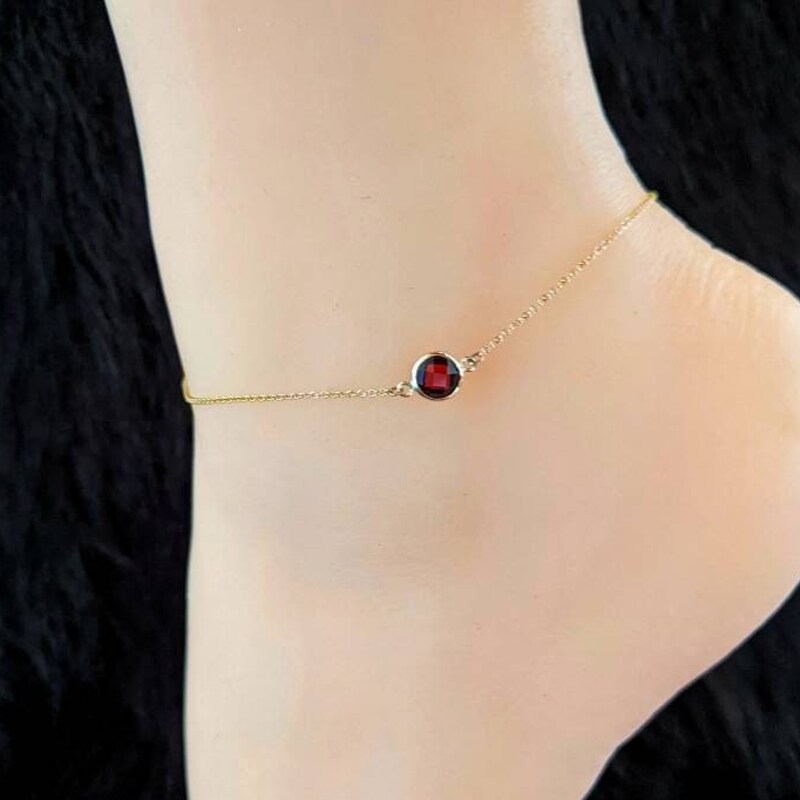 Gold Anklet - Etsy