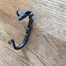 Hand Forged Leaf Hook Pulls - Etsy
