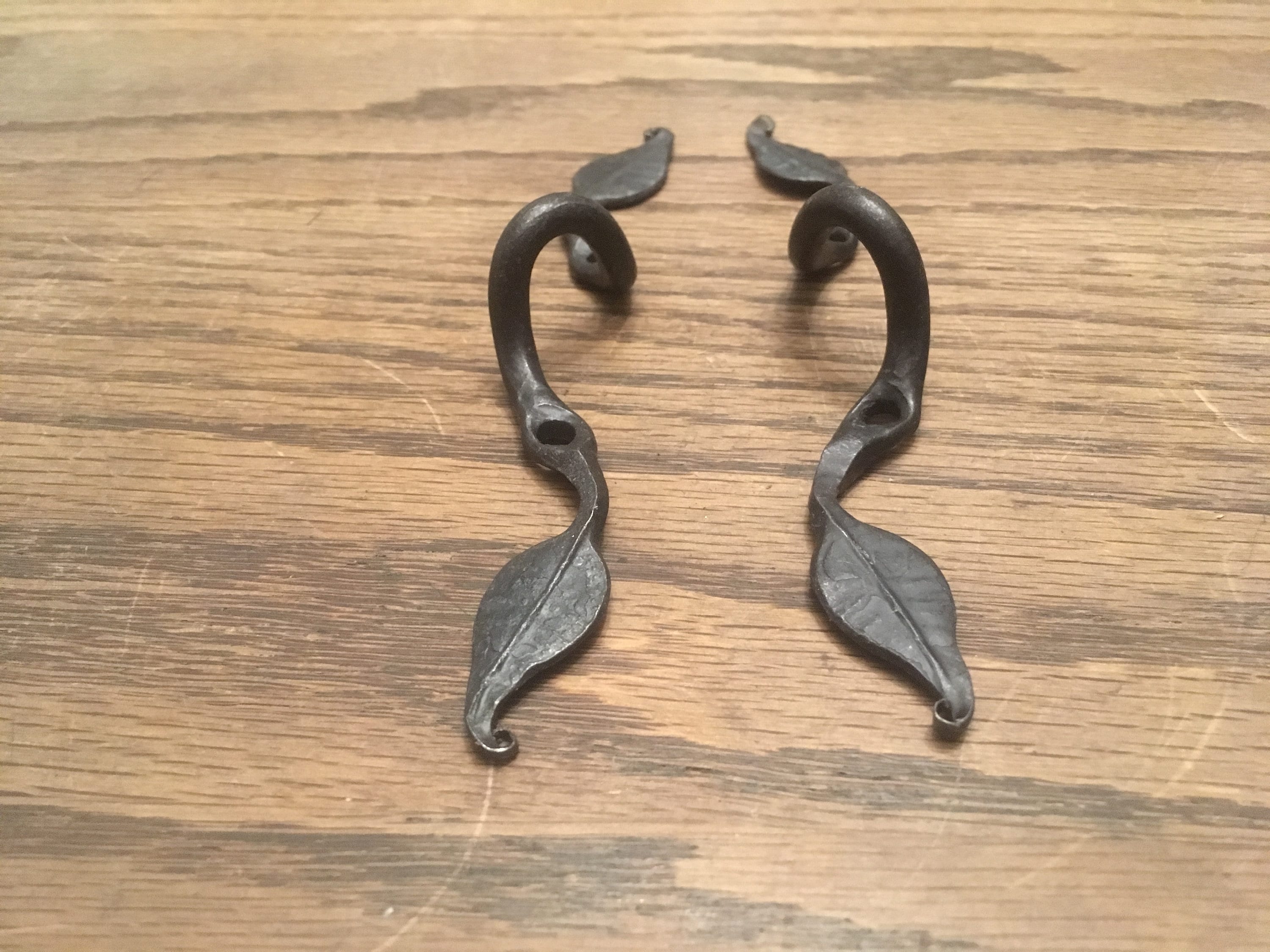 Leaf Cabinet Pulls-small - Etsy