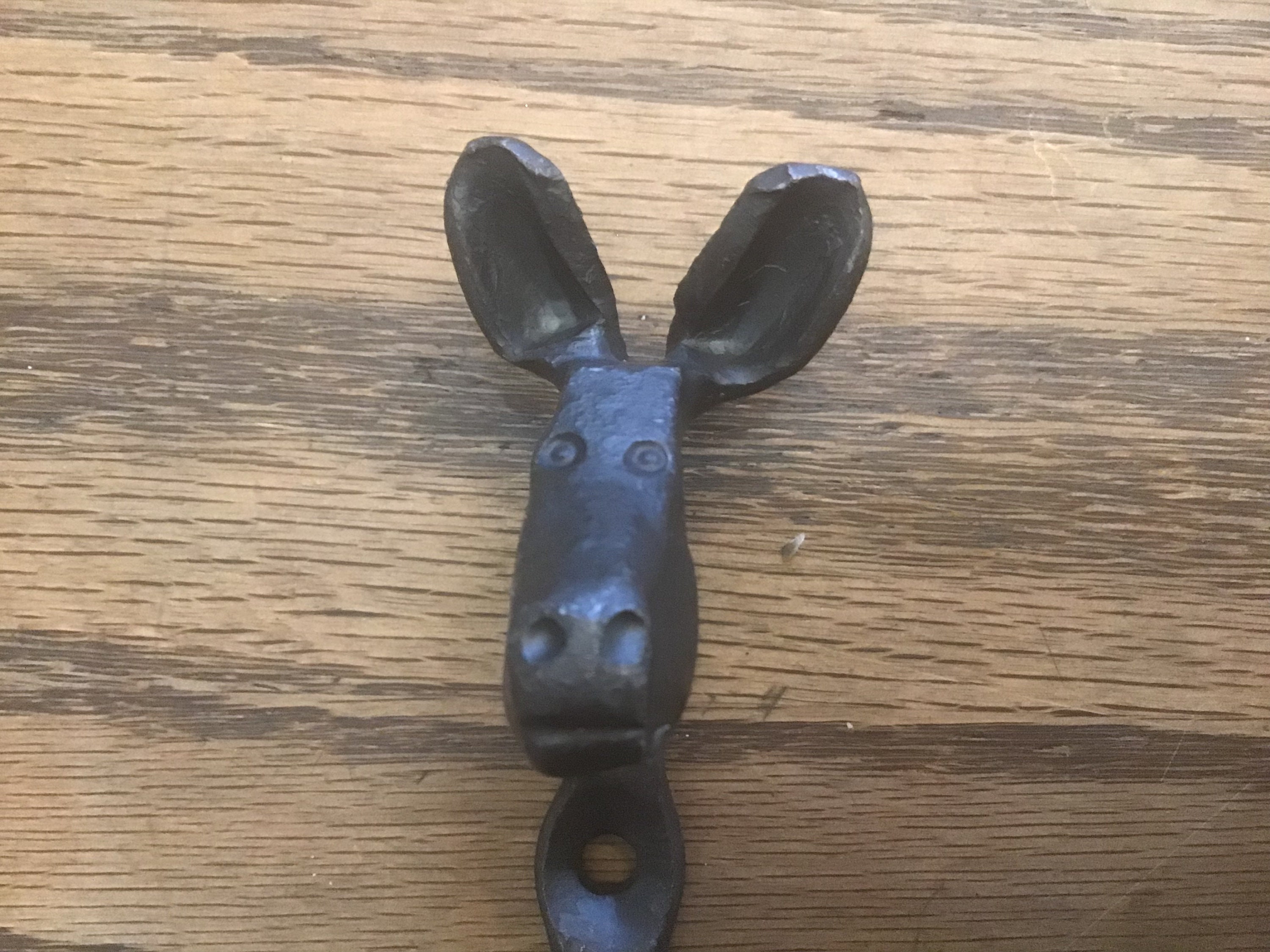 Hand Forged Cow Moose Hook - Etsy