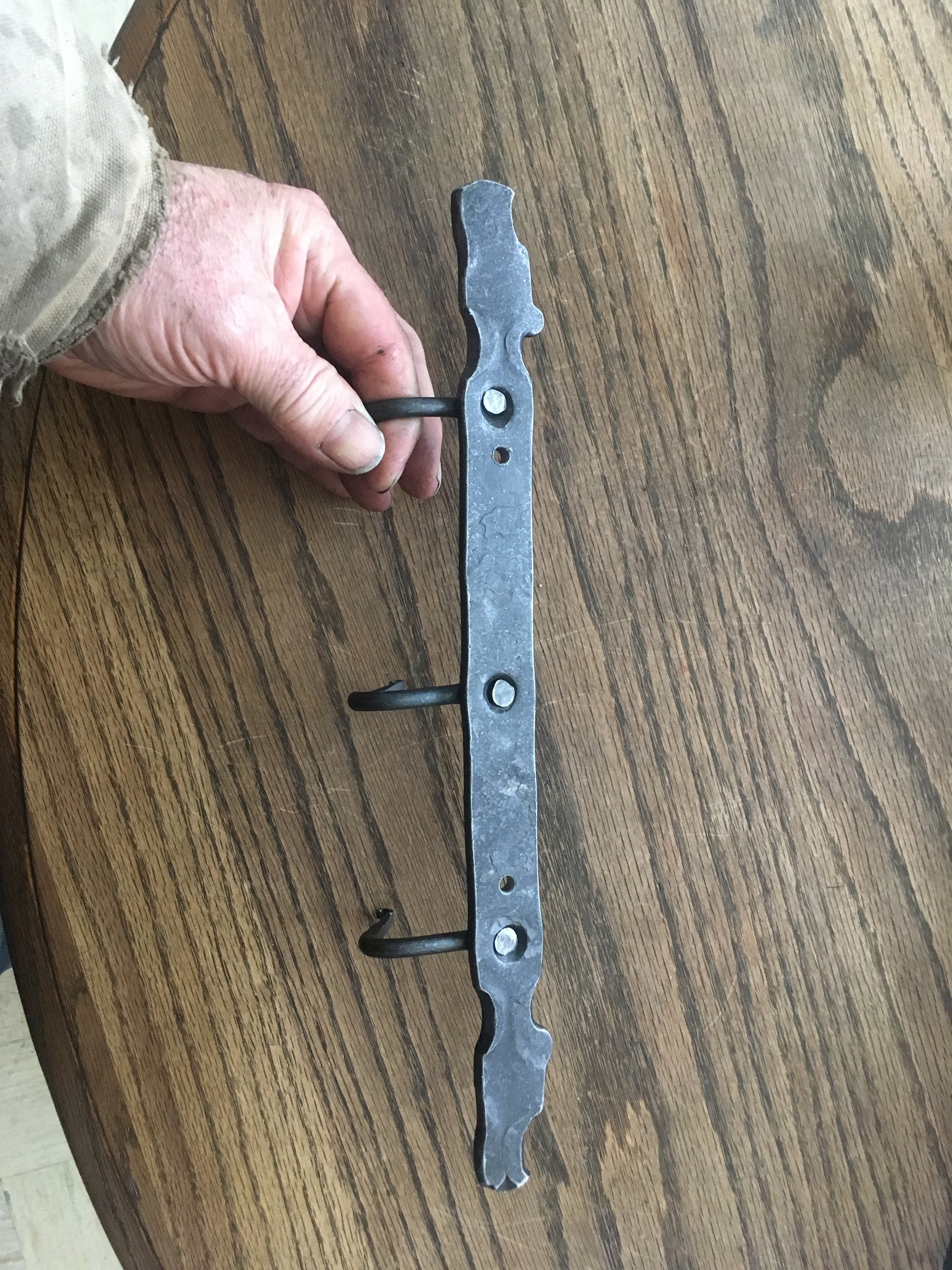 Bear Head Key-hook Bar With Three Hooks - Etsy