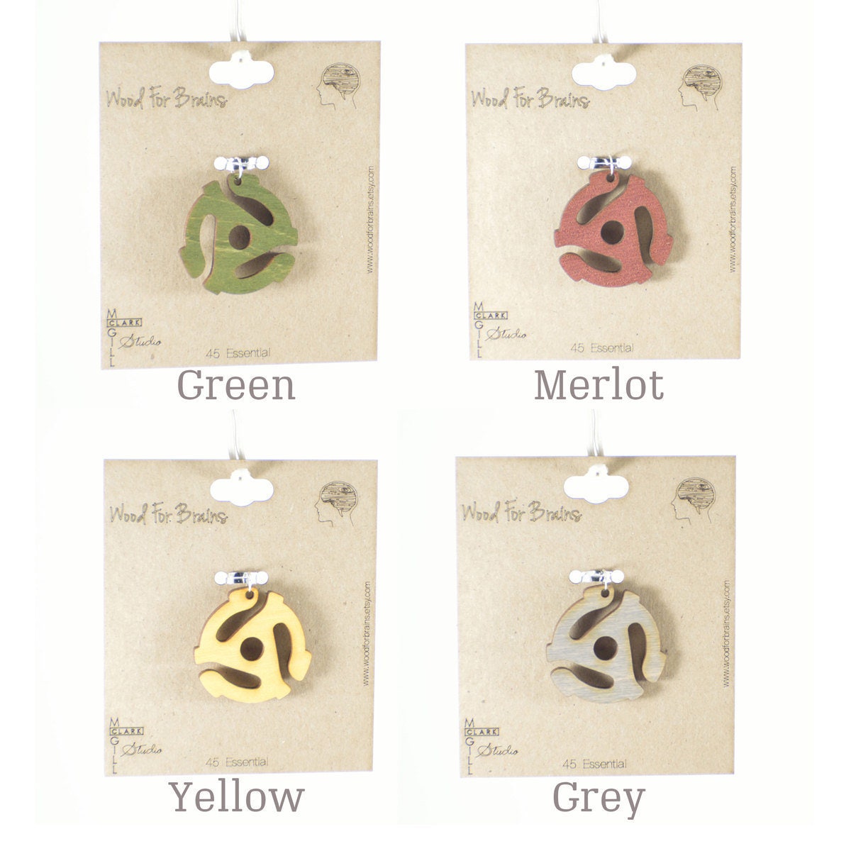 45 Record Insert Adapter Pendant | Etsy